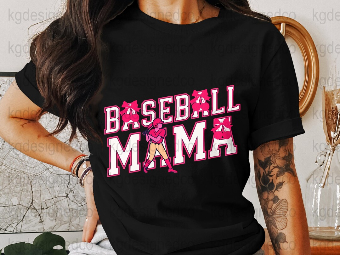 Baseball Mama PNG Digital Download, Baseball Mom Shirt Design, Baseball ...