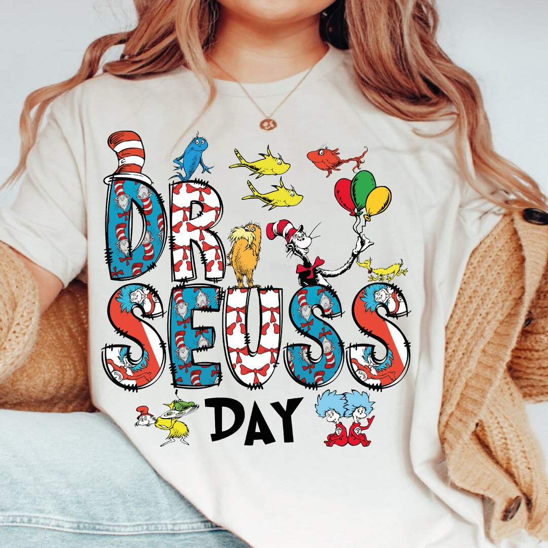 Retro Dr Suess Png, Cat in the Hat Png, Dr Suess Day Png, Read Across ...