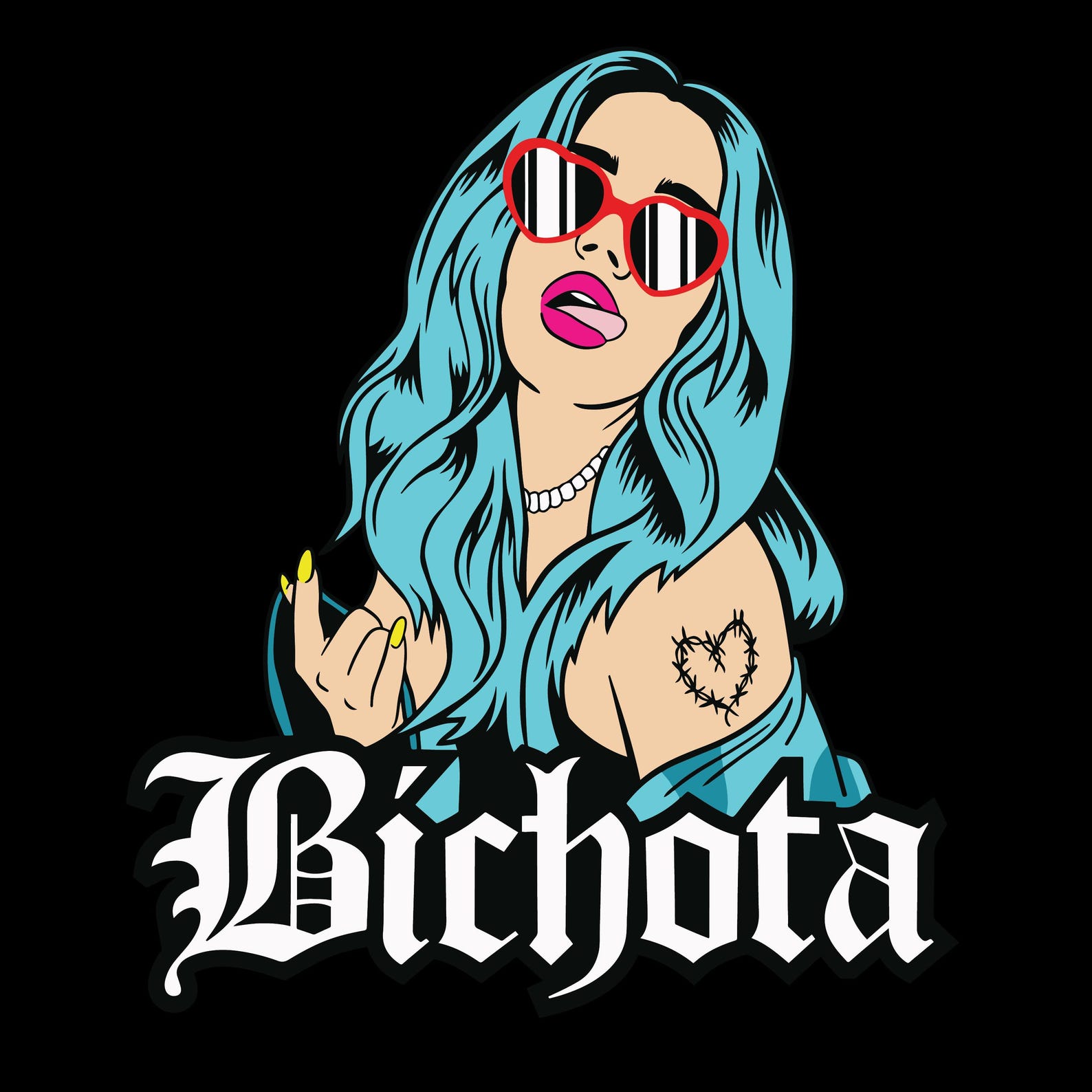 Karol G PNG, Karol G Shirt,karol G Poster, Karol G Sticker, La Bichota ...