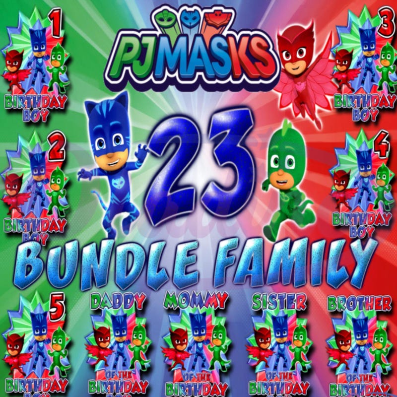 Pj Masks Mask - Etsy