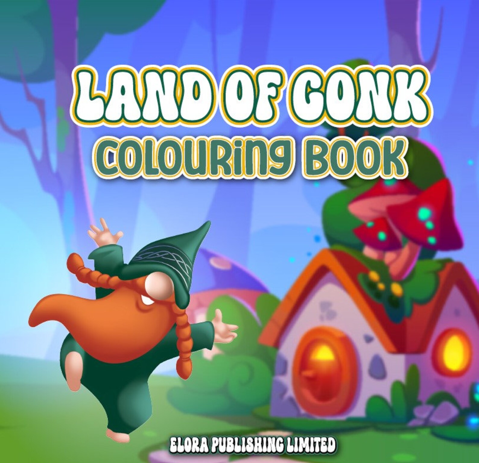 Gonk Colouring Book for Children DIGITAL, Land of Gonk - Etsy