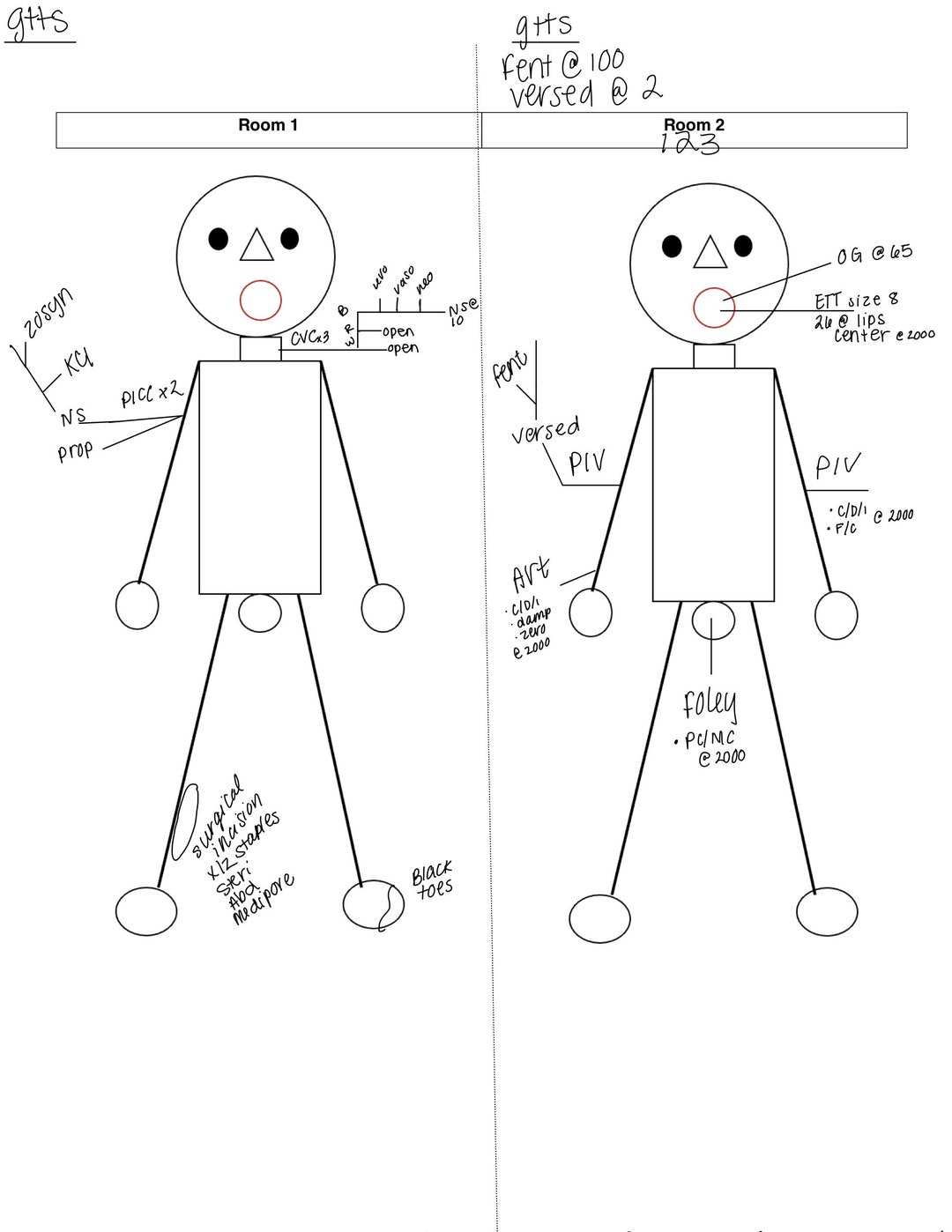 ICU Report Sheet and Time Management Checkoff Sheet - Etsy