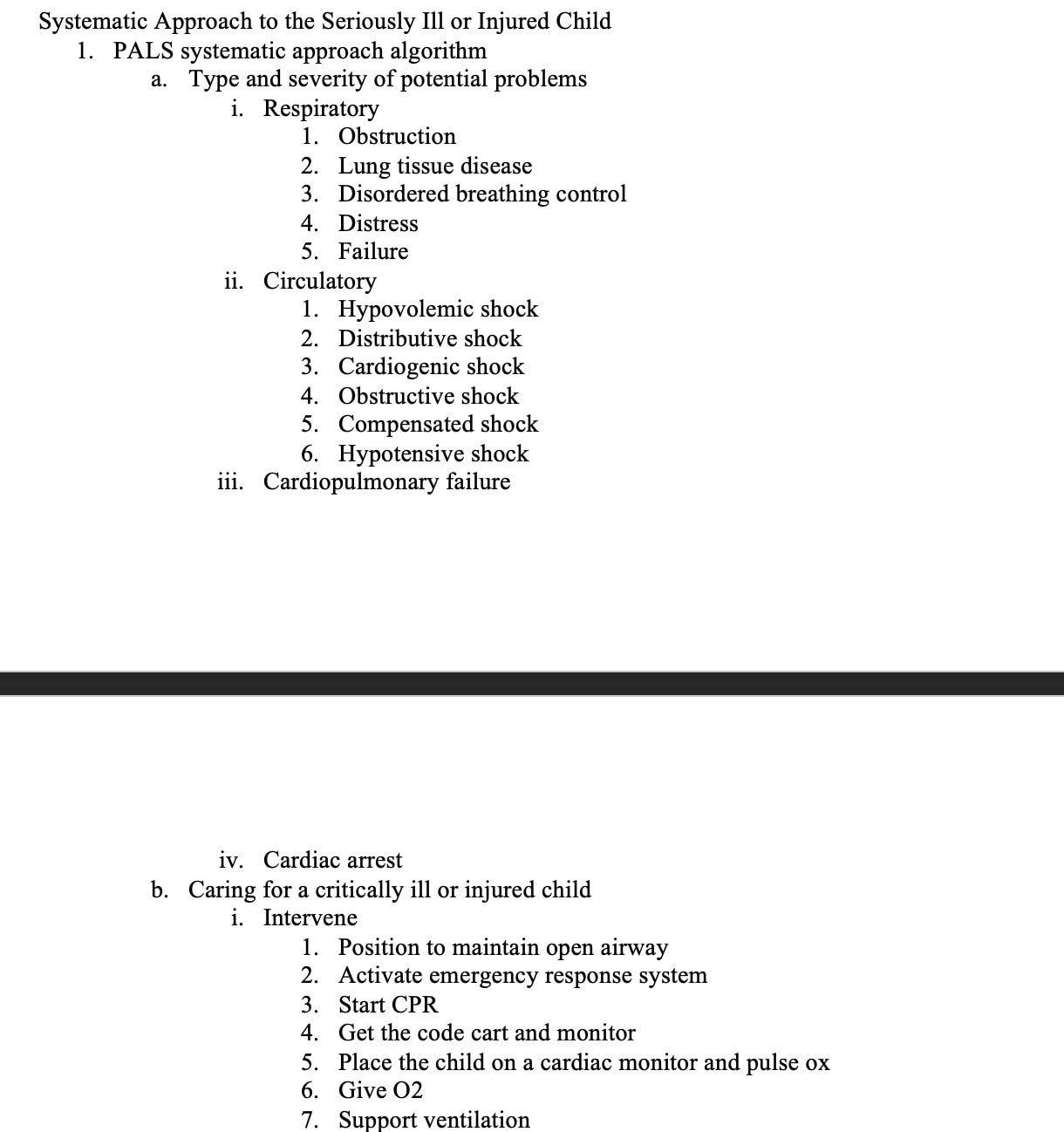 PALS (pediatric Advanced Life Support) AHA Certification Study Guide - Etsy
