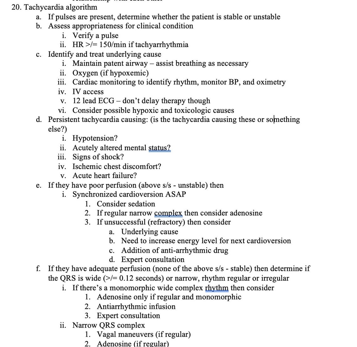 ACLS (advanced Cardiac Life Support) AHA Certification Study Guide - Etsy
