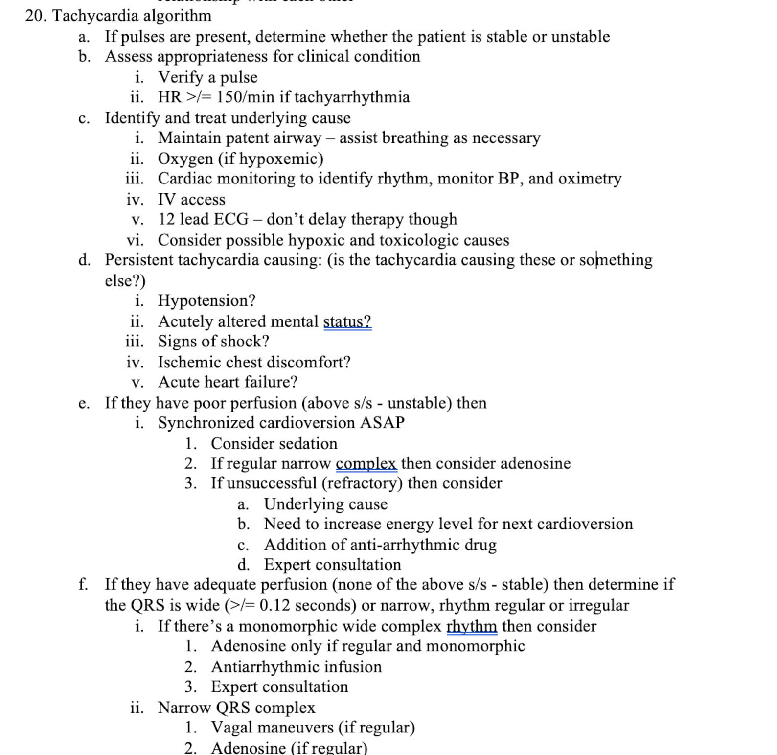 ACLS (advanced Cardiac Life Support) AHA Certification Study Guide - Etsy