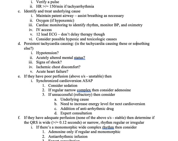 ACLS (advanced Cardiac Life Support) AHA Certification Study Guide - Etsy