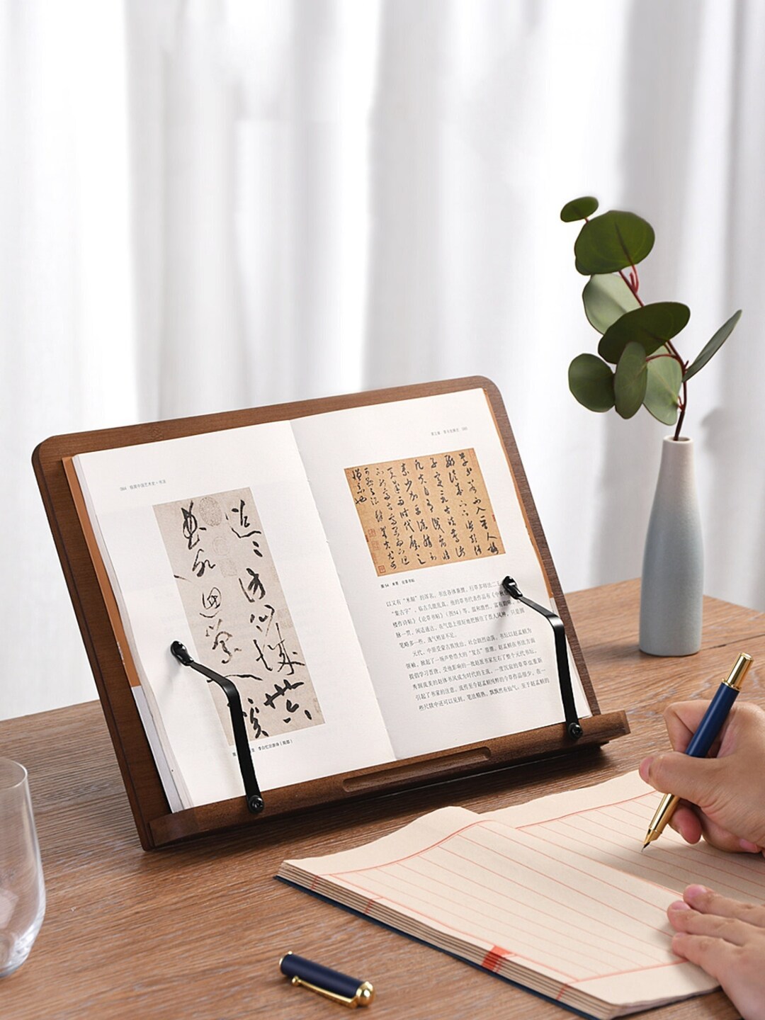 Wooden Reading Stand Multifunctional Adjustable Book Holder - Etsy