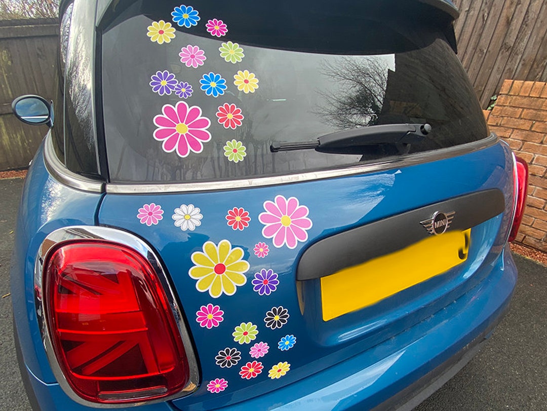 Daisy Stickers Bright Colourful Ideal for Cars, Toys, Home - Etsy