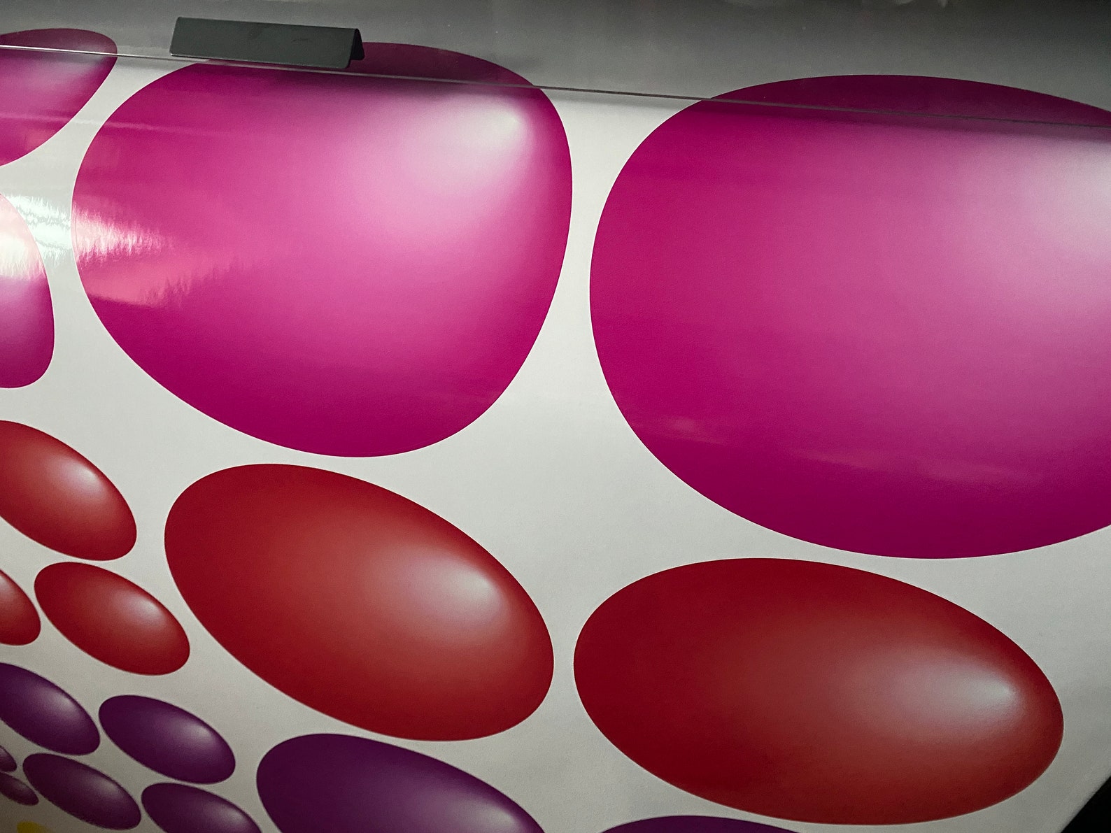 A Large Set of Multi-coloured Bubble Vinyl Stickers for Your Car ...