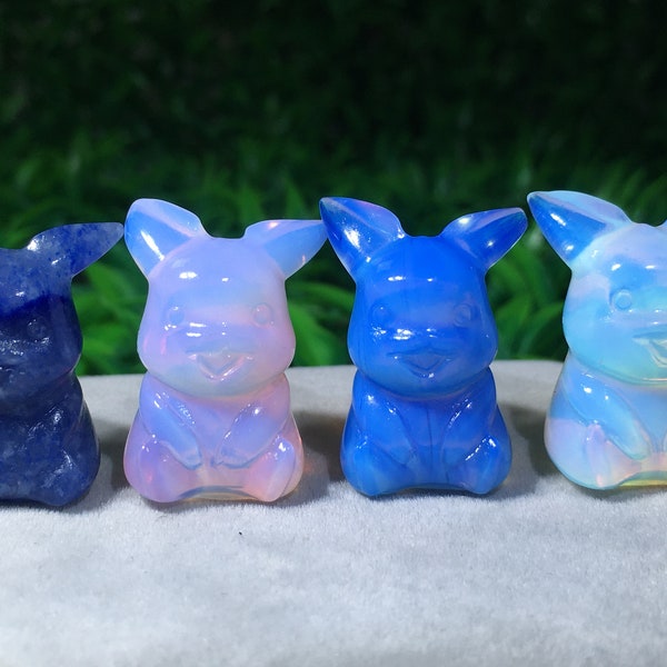 Pikachu Crystal Rose - Etsy