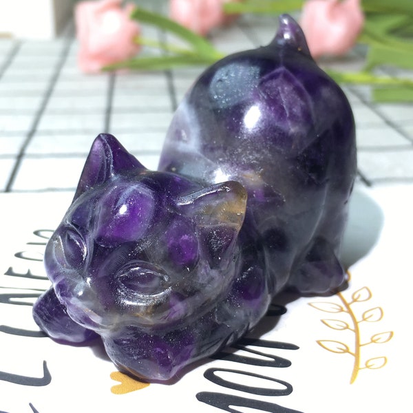 Crystal Cat - Etsy