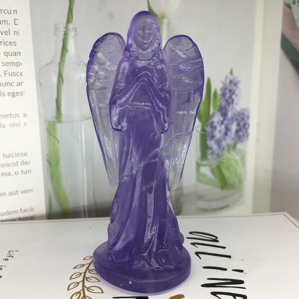 Purple Angel - Etsy