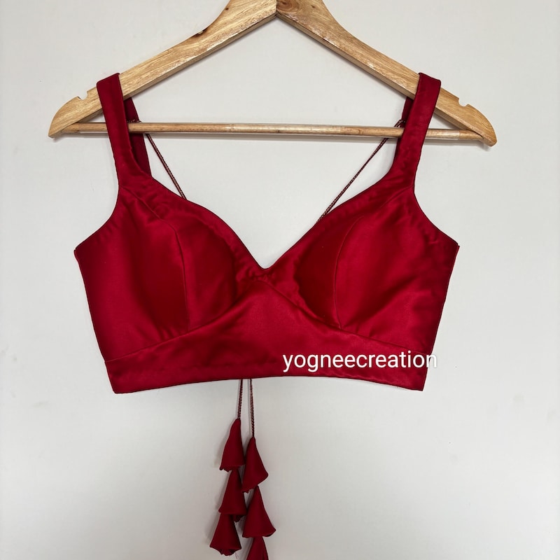 Plain Saree Blouse Design - Etsy UK