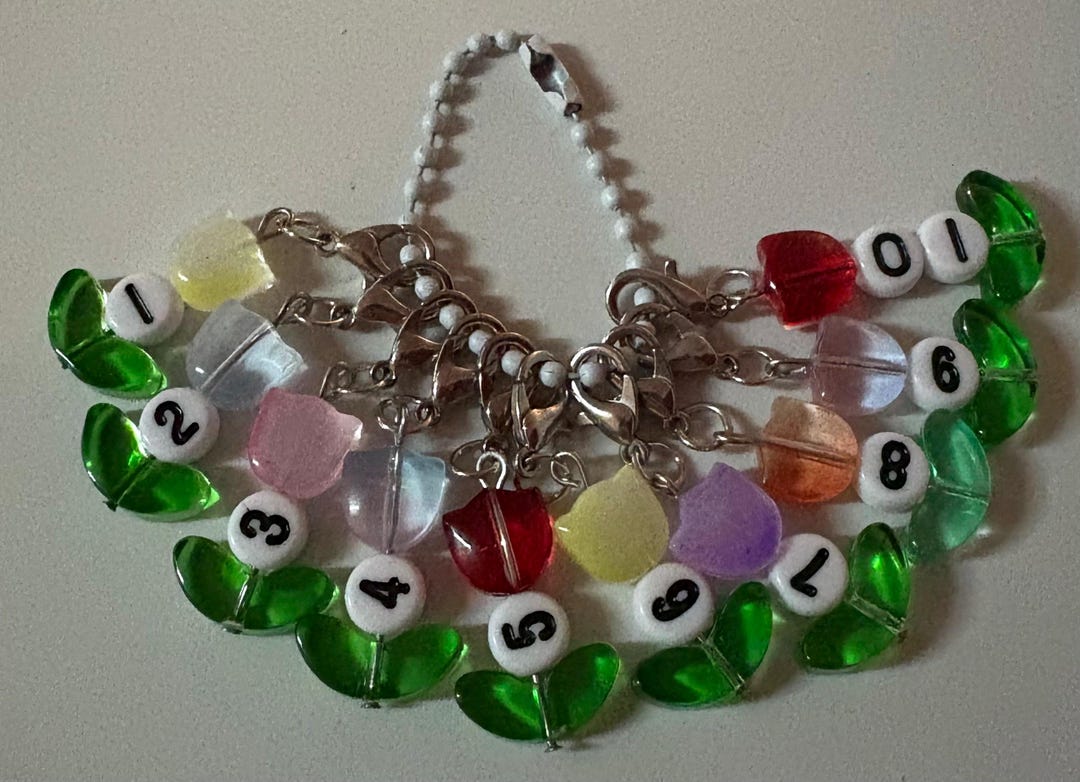 Knitting Row Counters. Crochet Row Counters. Stitch Markers - Etsy