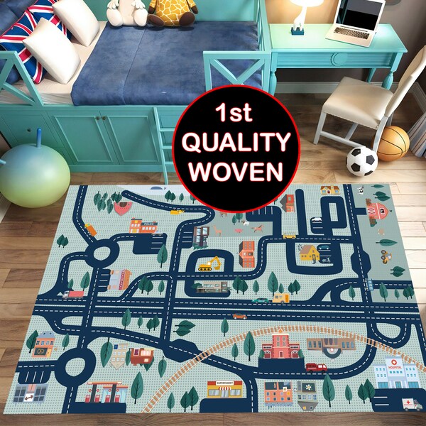 Car Road Rug - Etsy