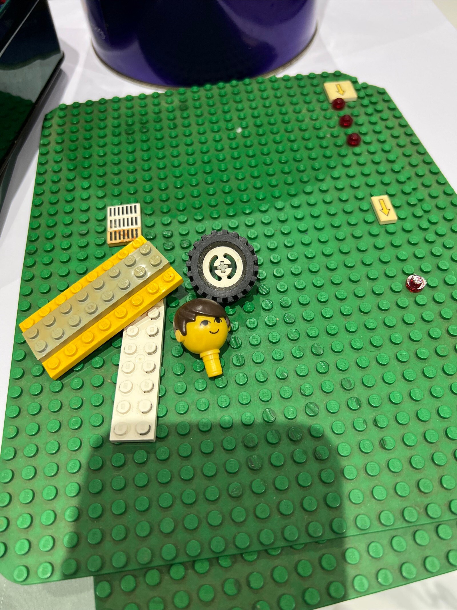 Vintage Lego 1970s Two Tins - Etsy