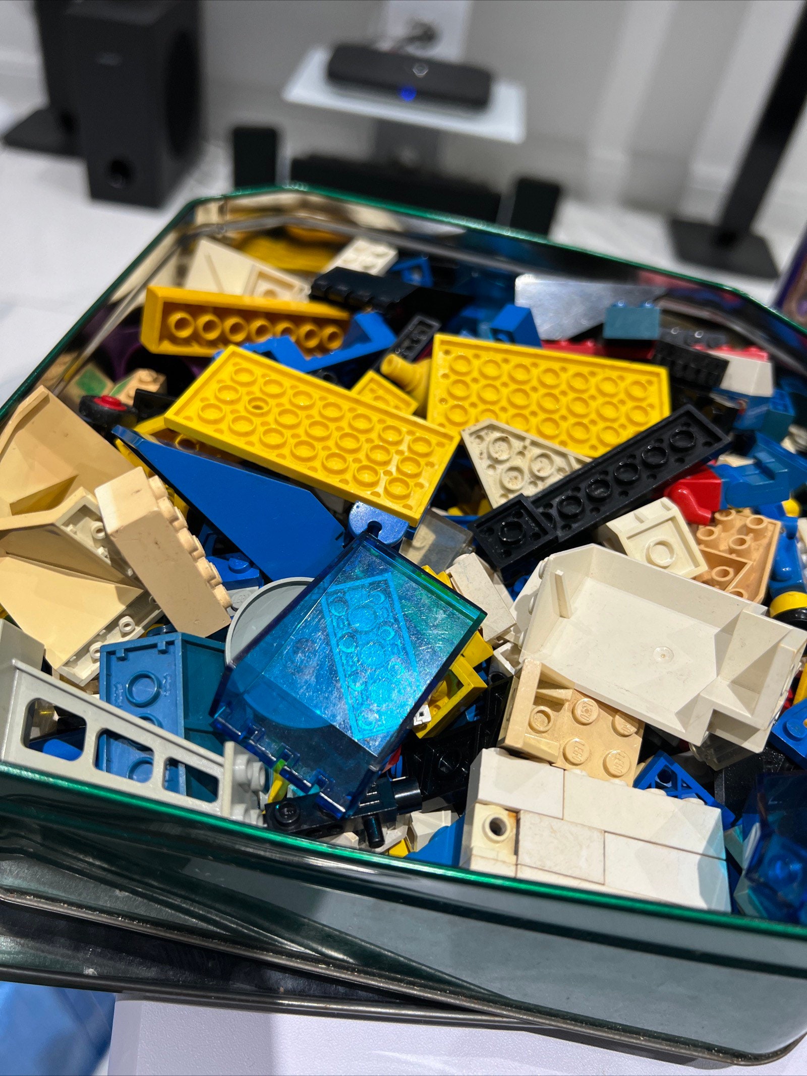 Vintage Lego 1970s Two Tins - Etsy