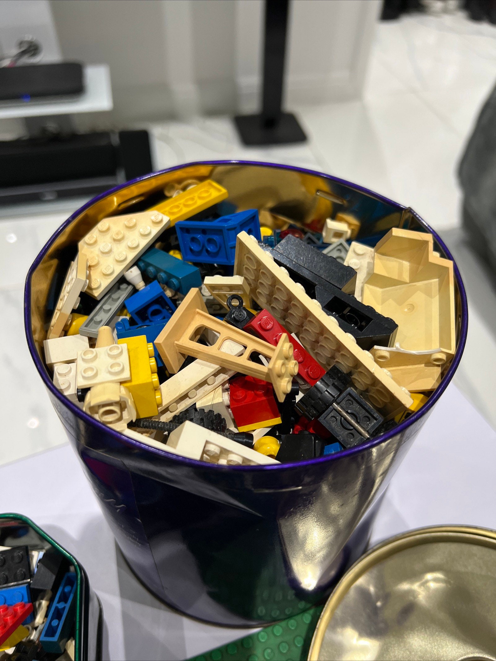 Vintage Lego 1970s Two Tins - Etsy