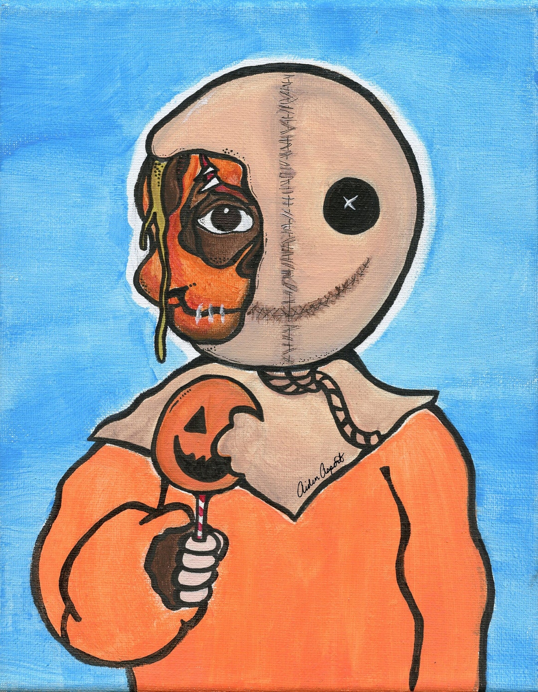 Sam (trick 'r Treat) Print - Etsy