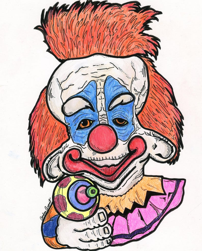 Killer Klowns Stickers (multiple Styles) - Etsy