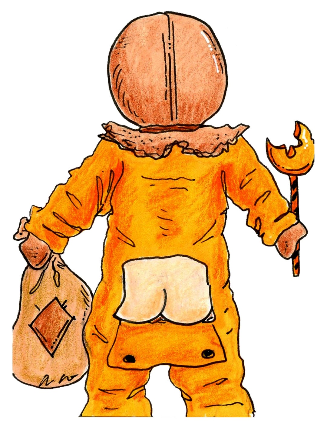 Sam (trick 'r Treat) Print (multiple Sizes) - Etsy