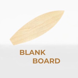 Mini Wooden Surfboards Unfinished Wood 5 X 1.5 Handmade-personalized - Etsy
