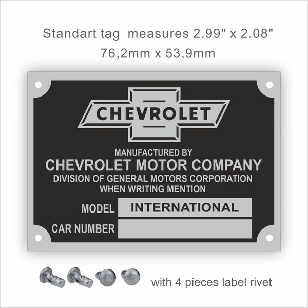 Chevrolet - Etsy