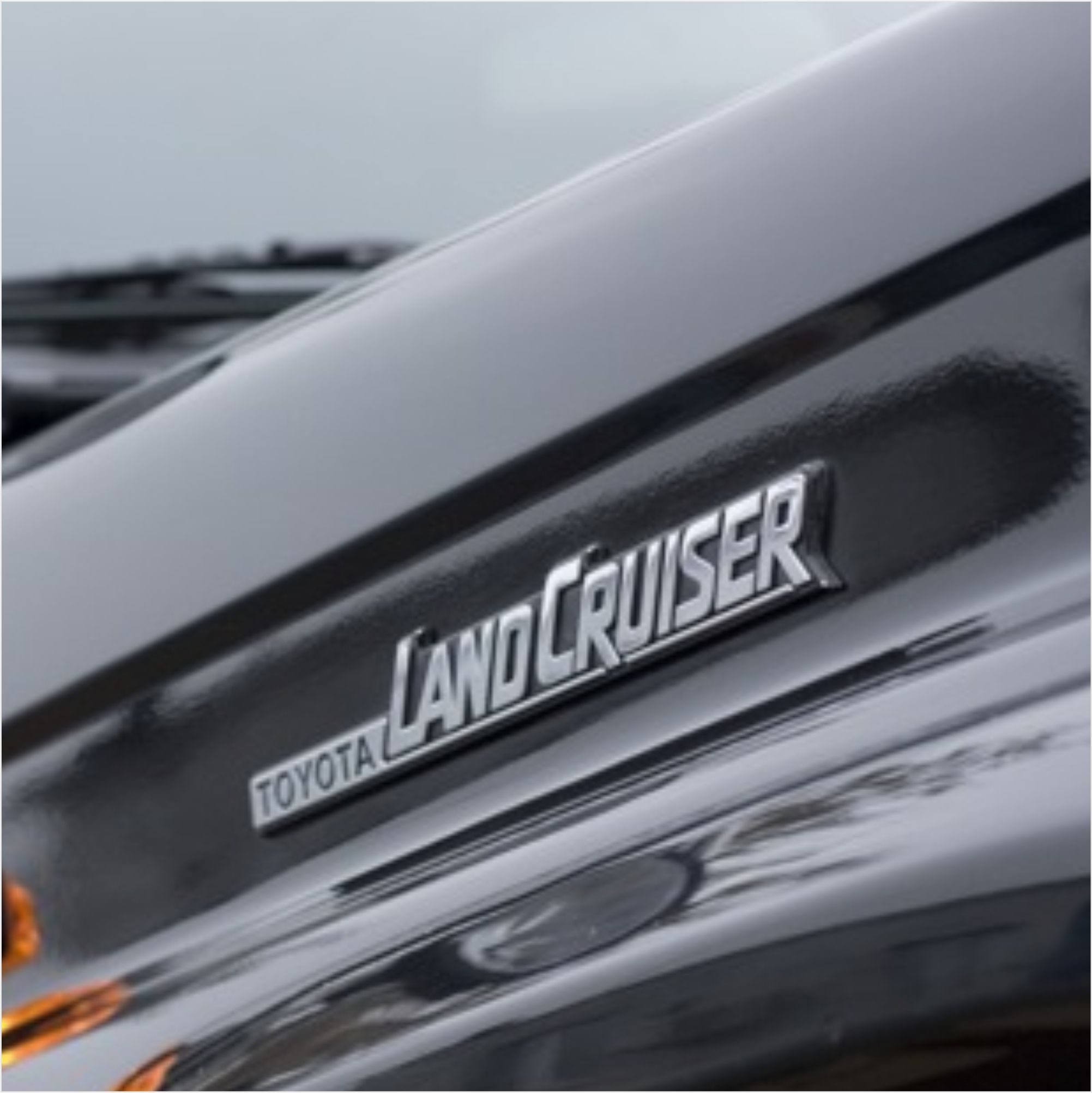 Toyota Land Cruiser Metal Badge, Land Cruiser Metal Emblem, Land ...