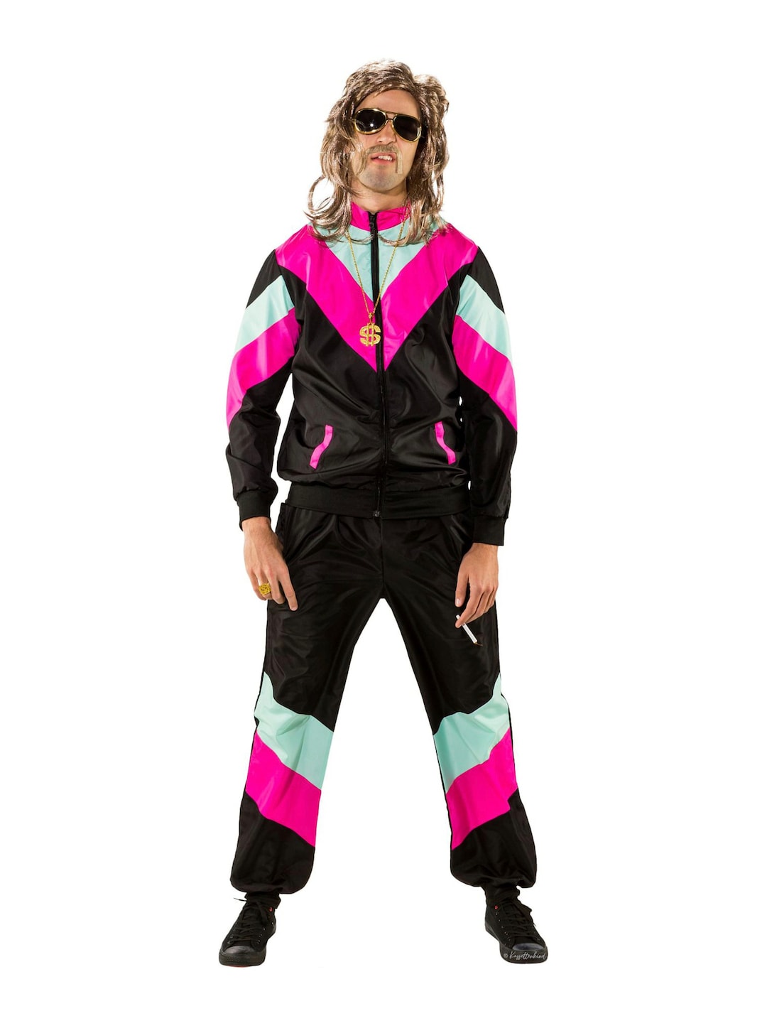 Retro Jogginganzug, Joggingjacke und Hose für die 80er & 90er Jahre ...