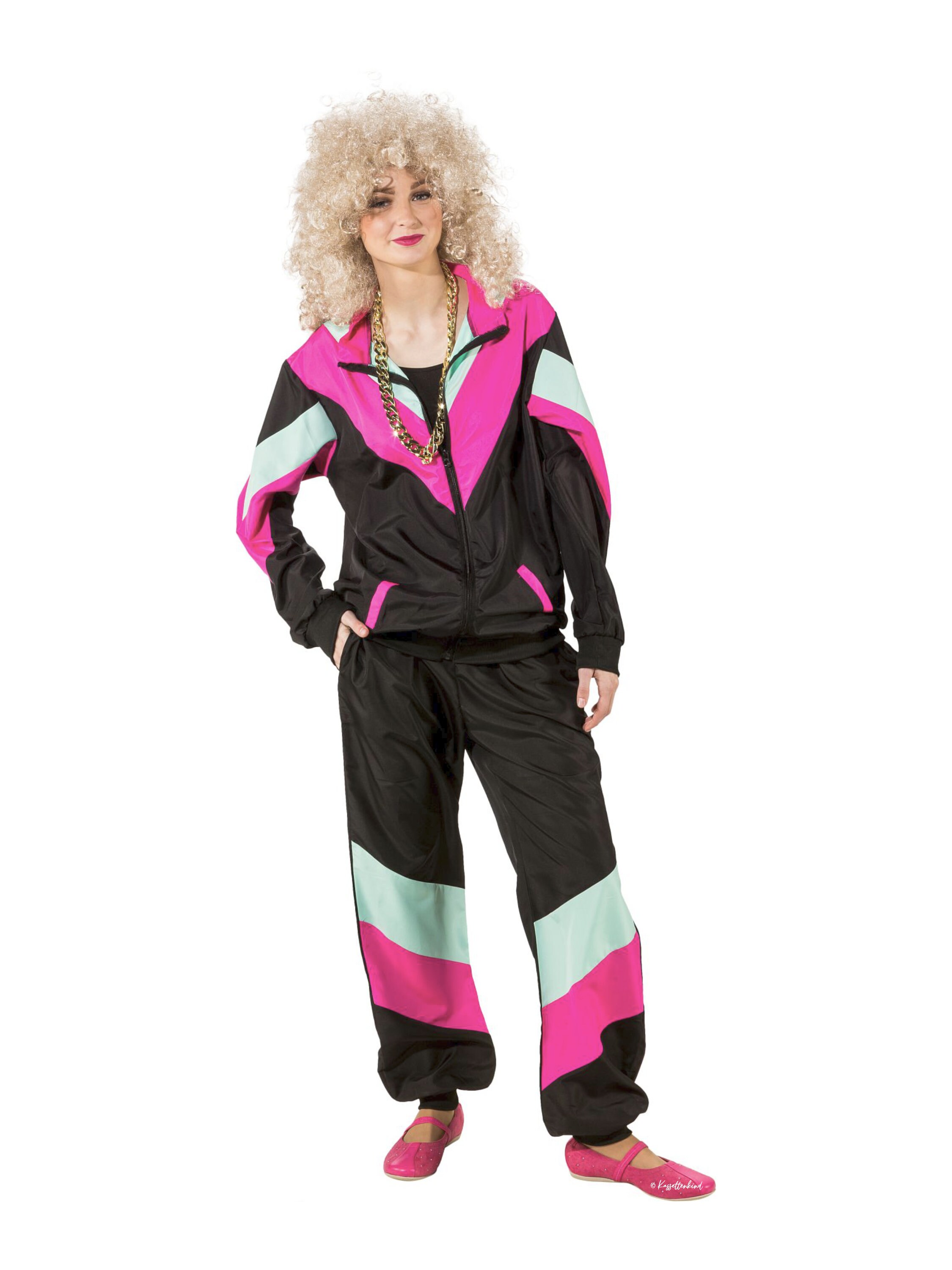 Retro Jogginganzug, Joggingjacke und Hose für die 80er & 90er Jahre ...