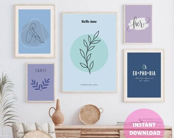 Space Words Wall Art - Etsy