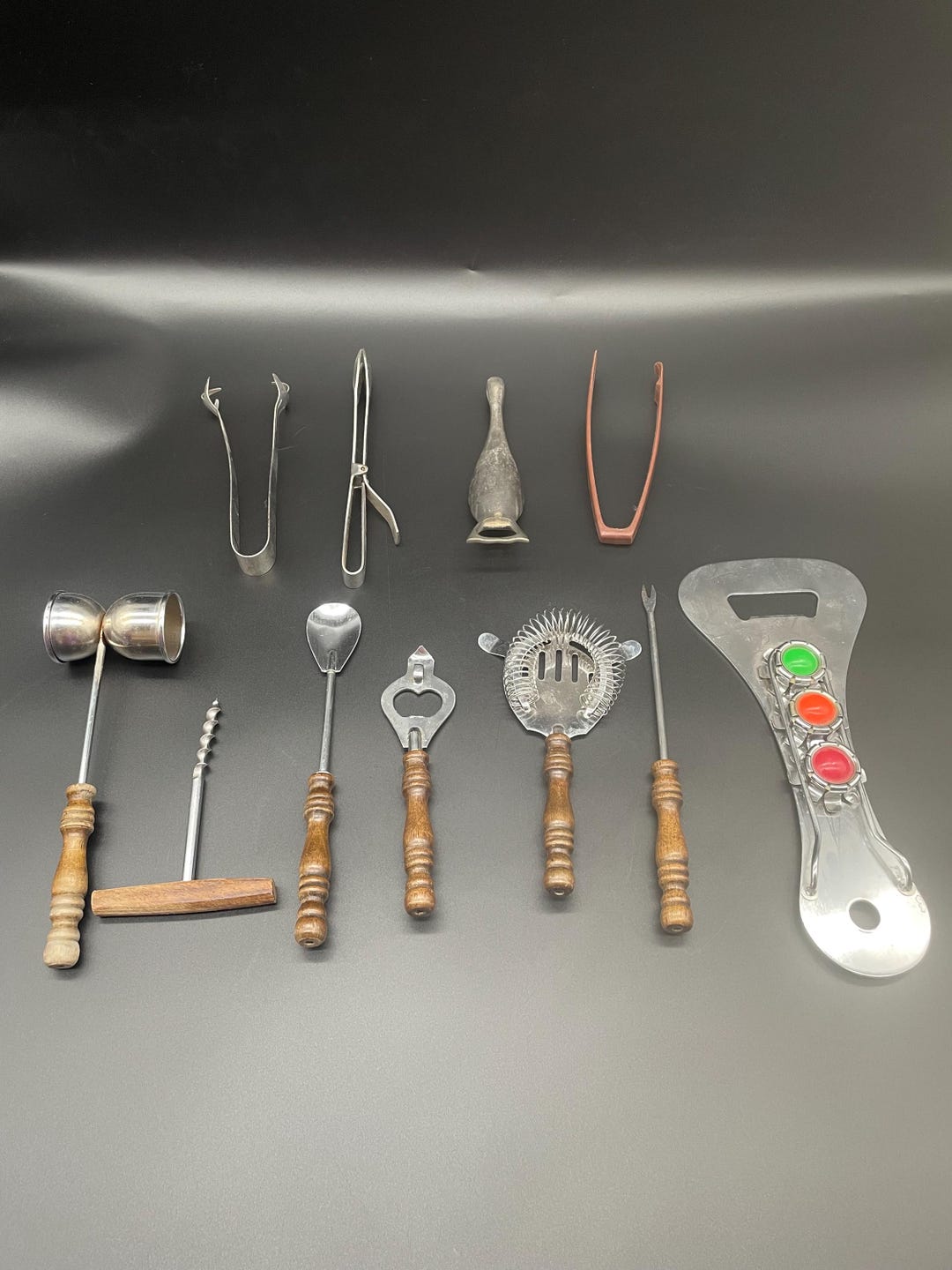 Vintage Bar Tools Accessories - Etsy