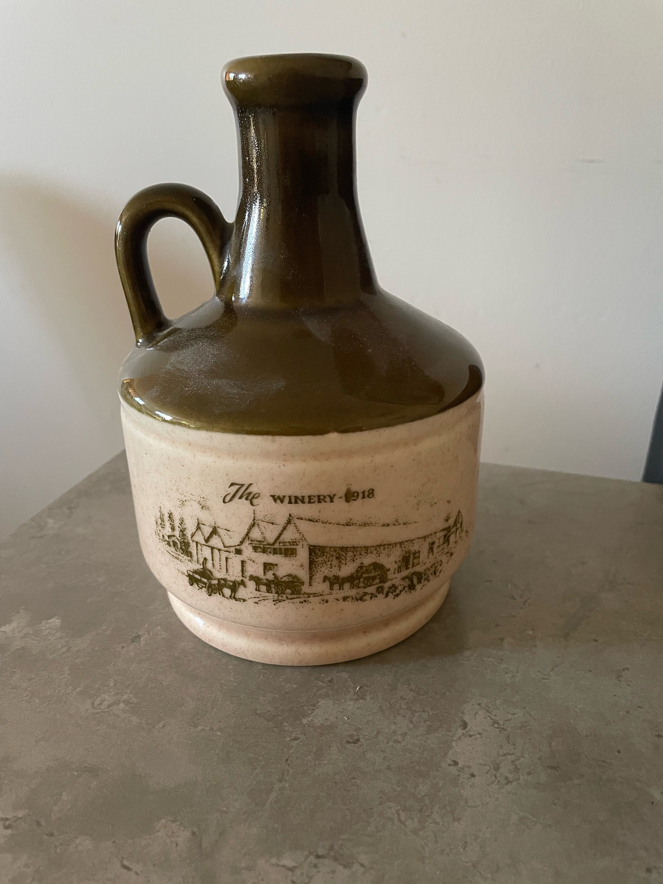Vintage Renmano Tawny Port Empty Ceramic Jug - Etsy