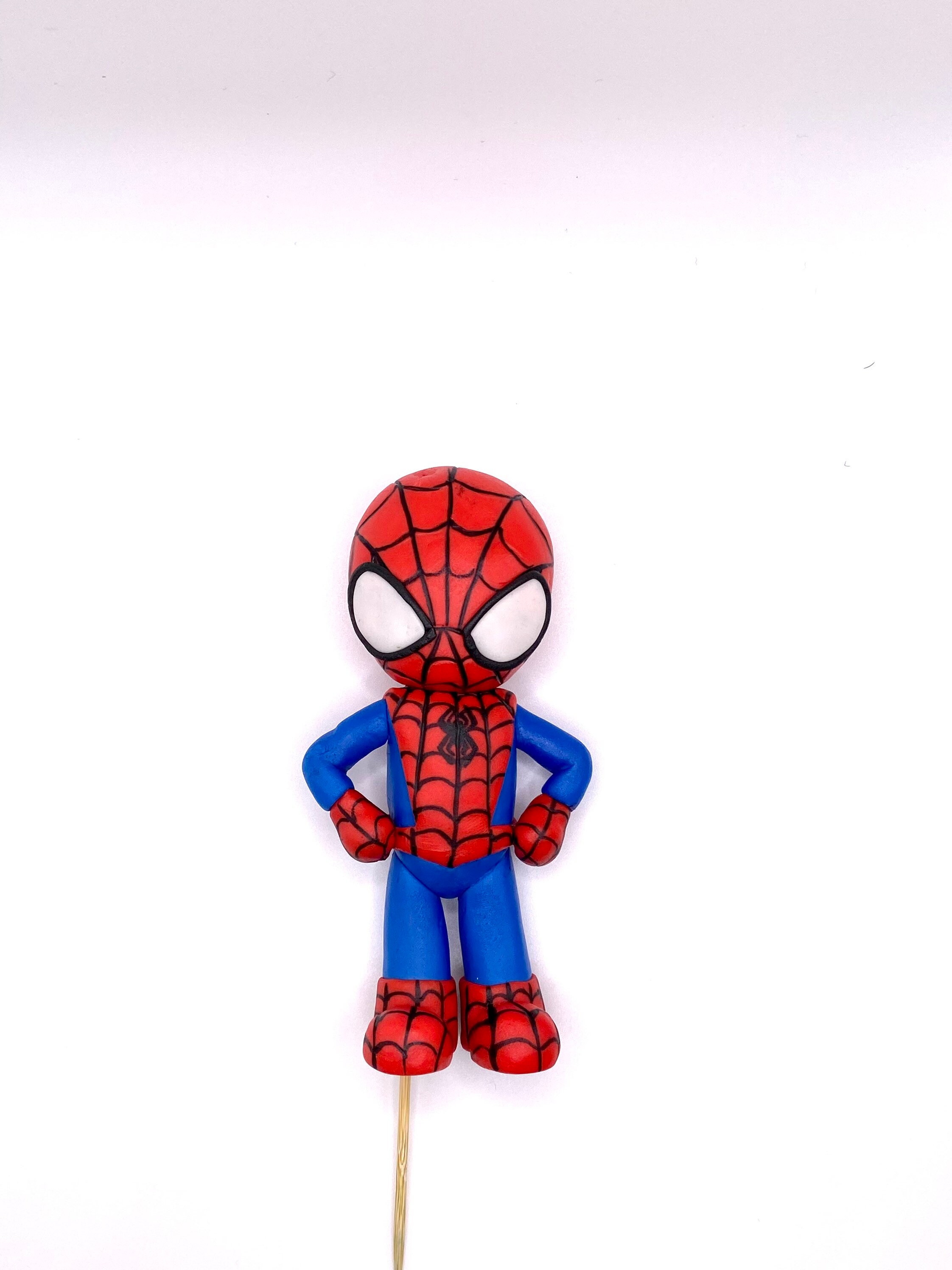 Cute Spiderman Cake Topper Fondant Figure for Superhero - Etsy UK