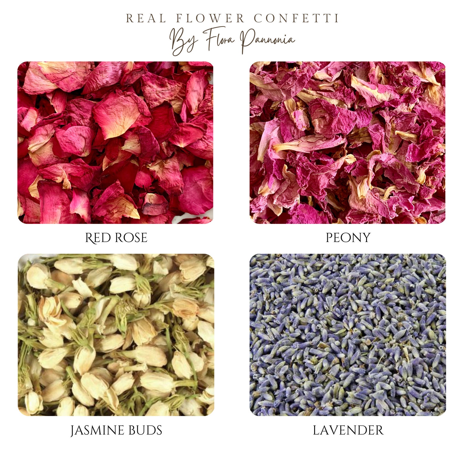 Biodegradable Natural Confetti Real Flower Confetti Petal Toss Dried ...