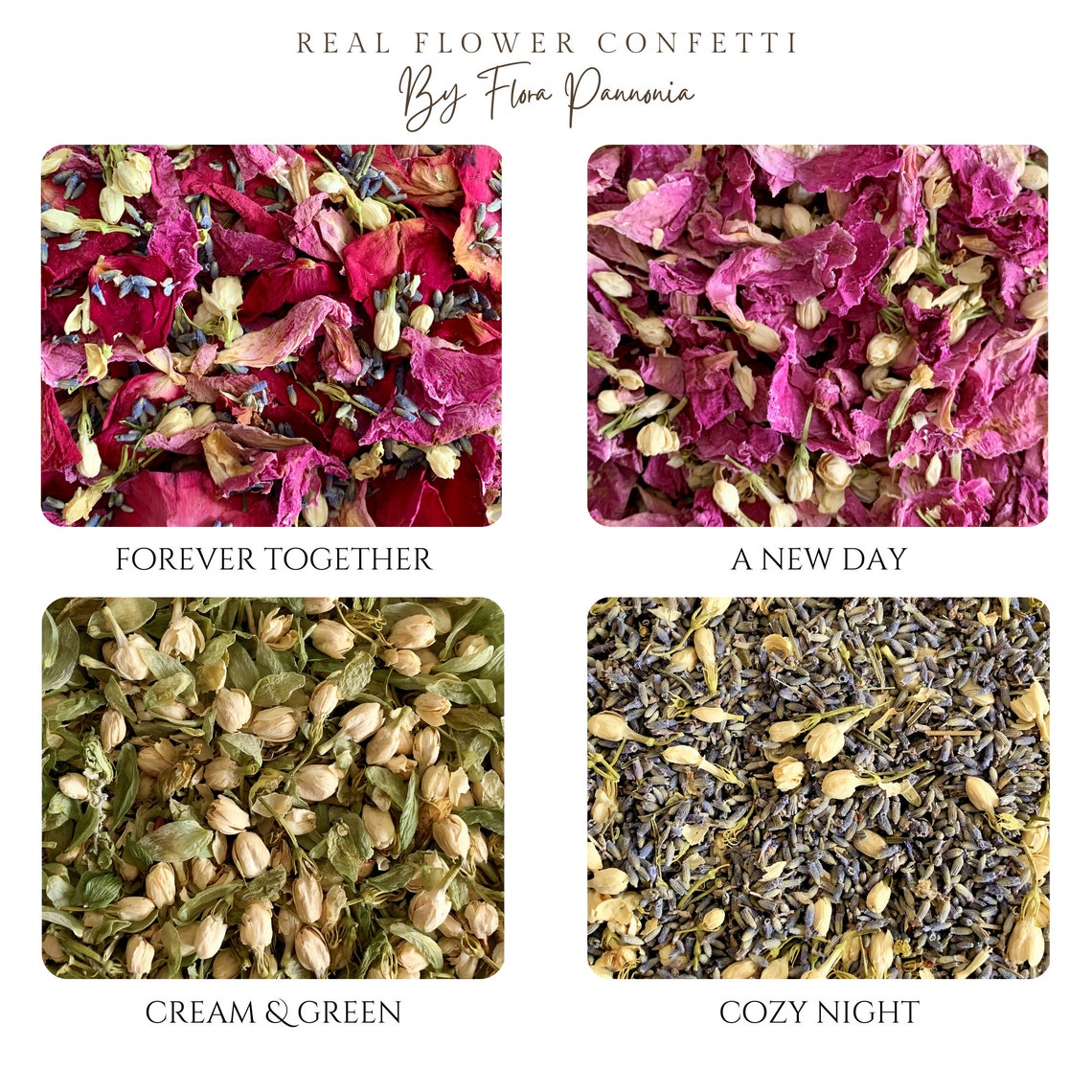 Biodegradable Natural Confetti Real Flower Confetti Petal Toss Dried ...