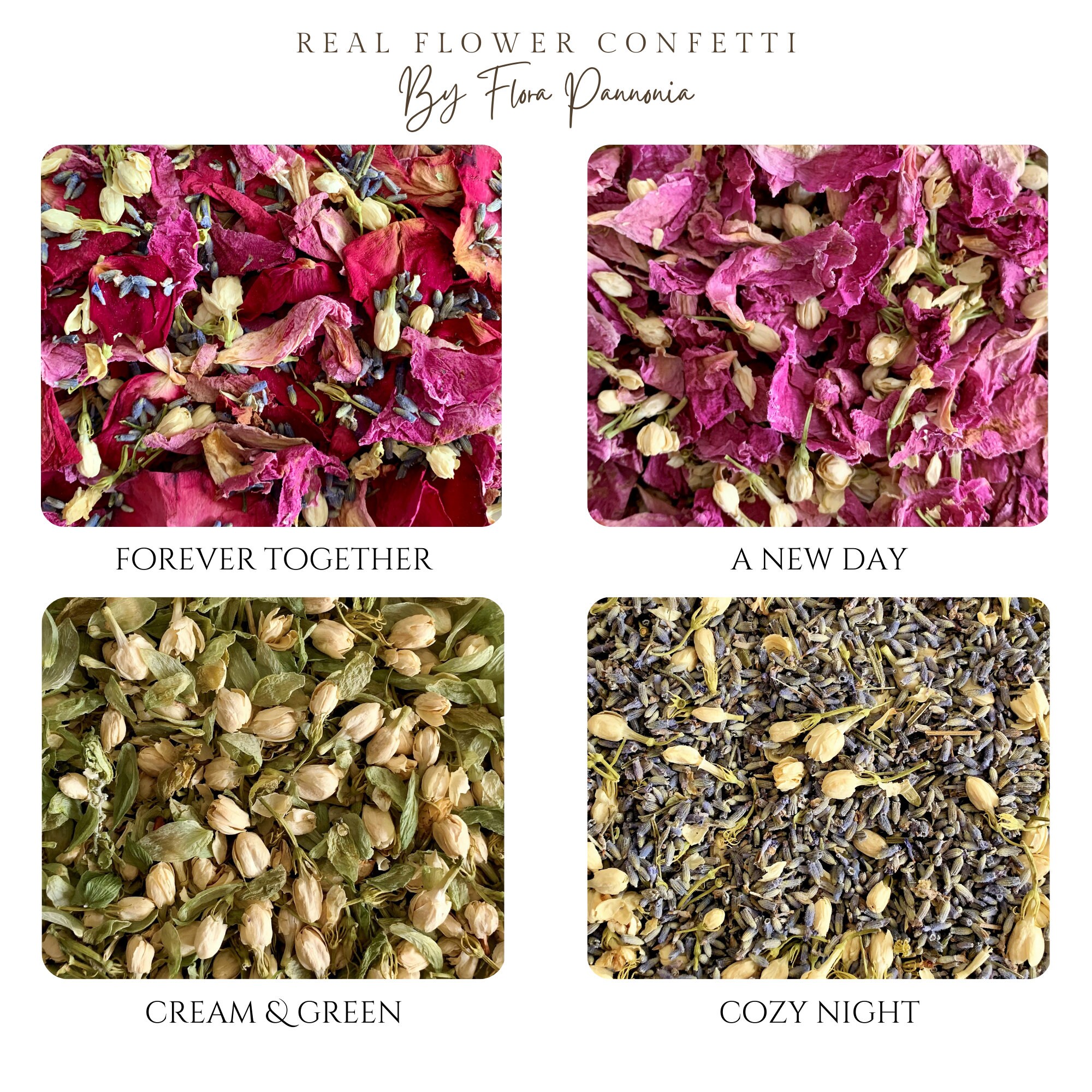 Biodegradable Natural Confetti Real Flower Confetti Petal Toss Dried ...