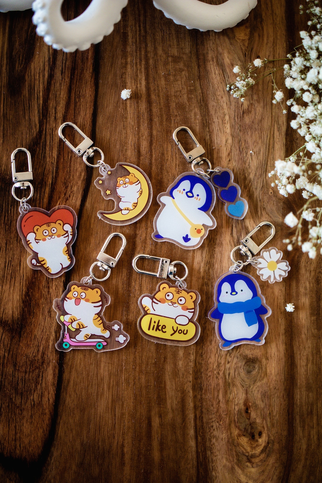 Kawaii Key Ring Japanese Cute - Etsy