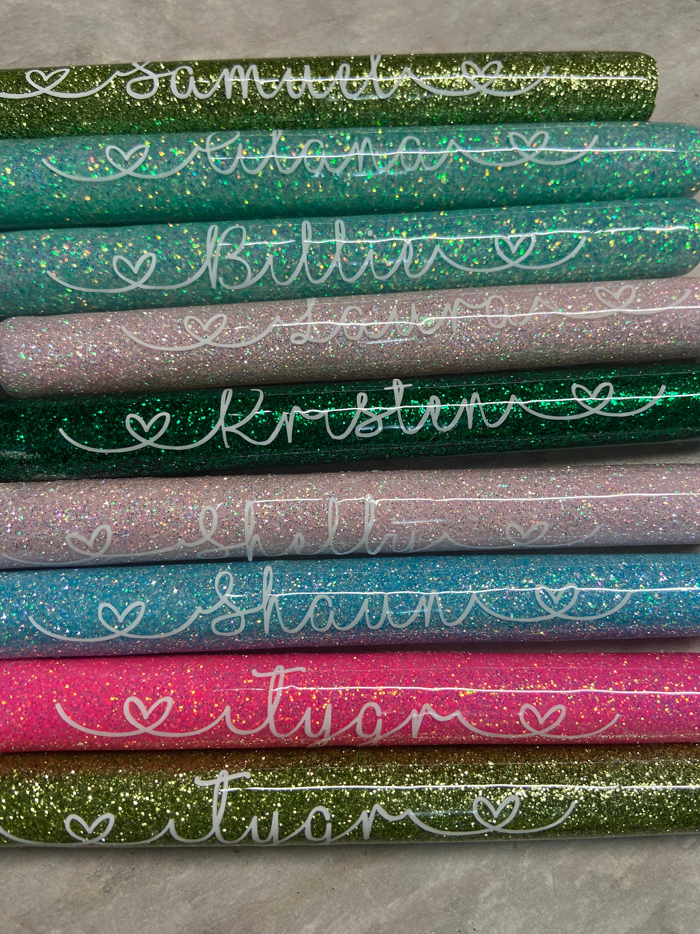 Glitter Pens - Etsy