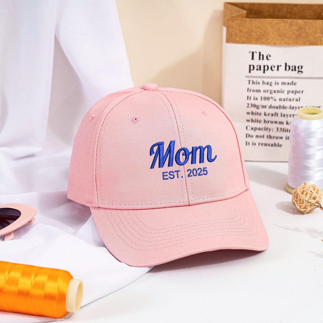 Personalized Embroidery Mom Cap,custom Trucker Hat,gift for New Mom ...