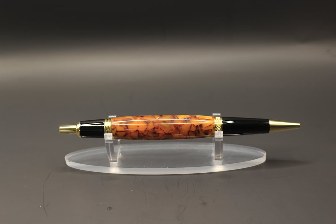 Gold Ballpoint Click Pen Gold Pen-click Pen Ballpoint Pen - Etsy