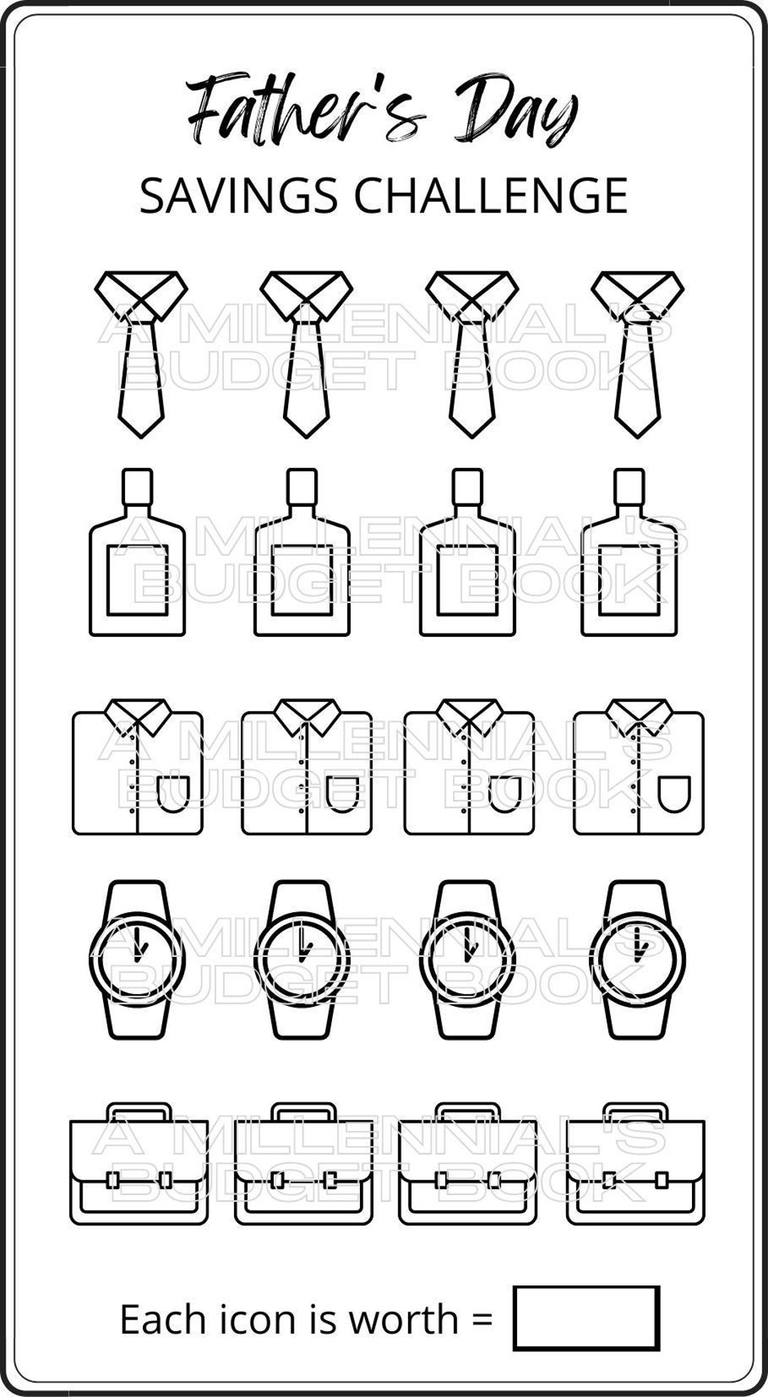 Father's Day Savings Challenge - Etsy