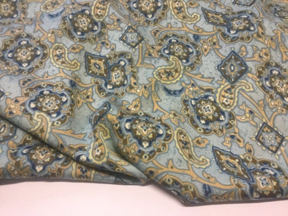 NEW High Class 100% Pure Silk Satin Print Fabric - Etsy