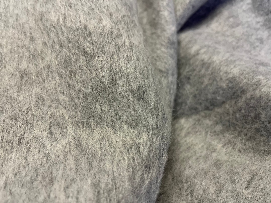 NEW High Class Grey Mohair Wool Fabric - Etsy UK
