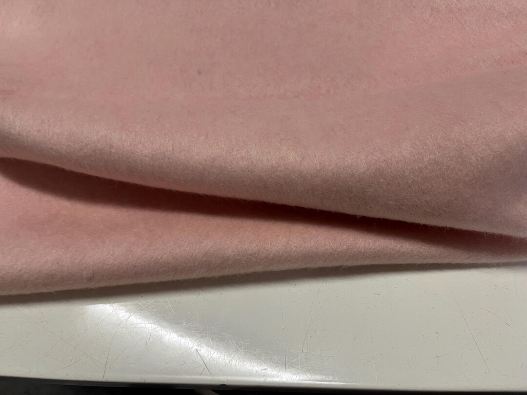 NEW High Class Baby Pink Mohair Wool Fabric - Etsy