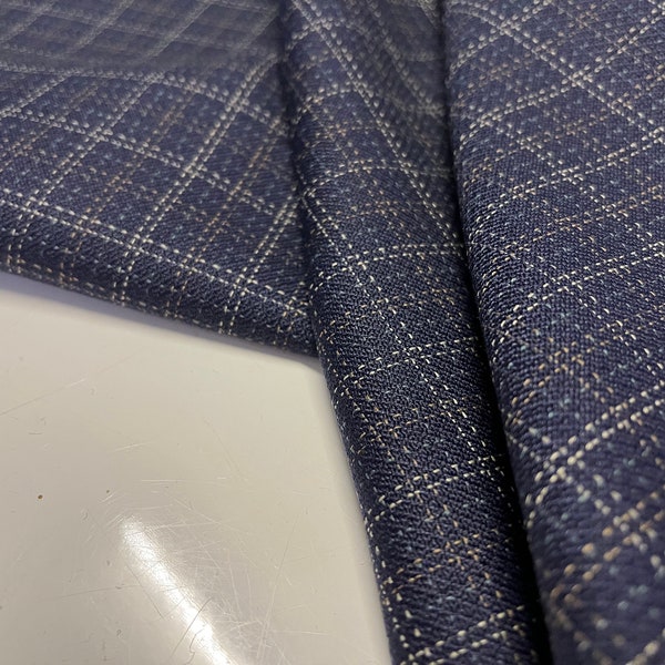 Wool Check Suiting Fabric - Etsy