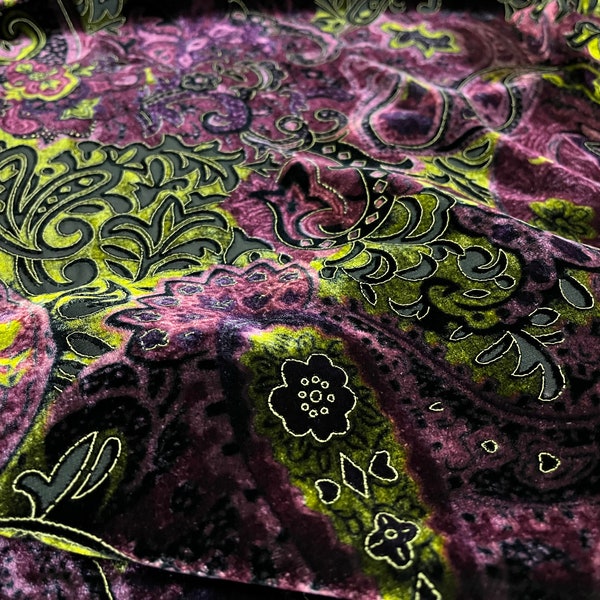 Devore Fabric - Etsy UK