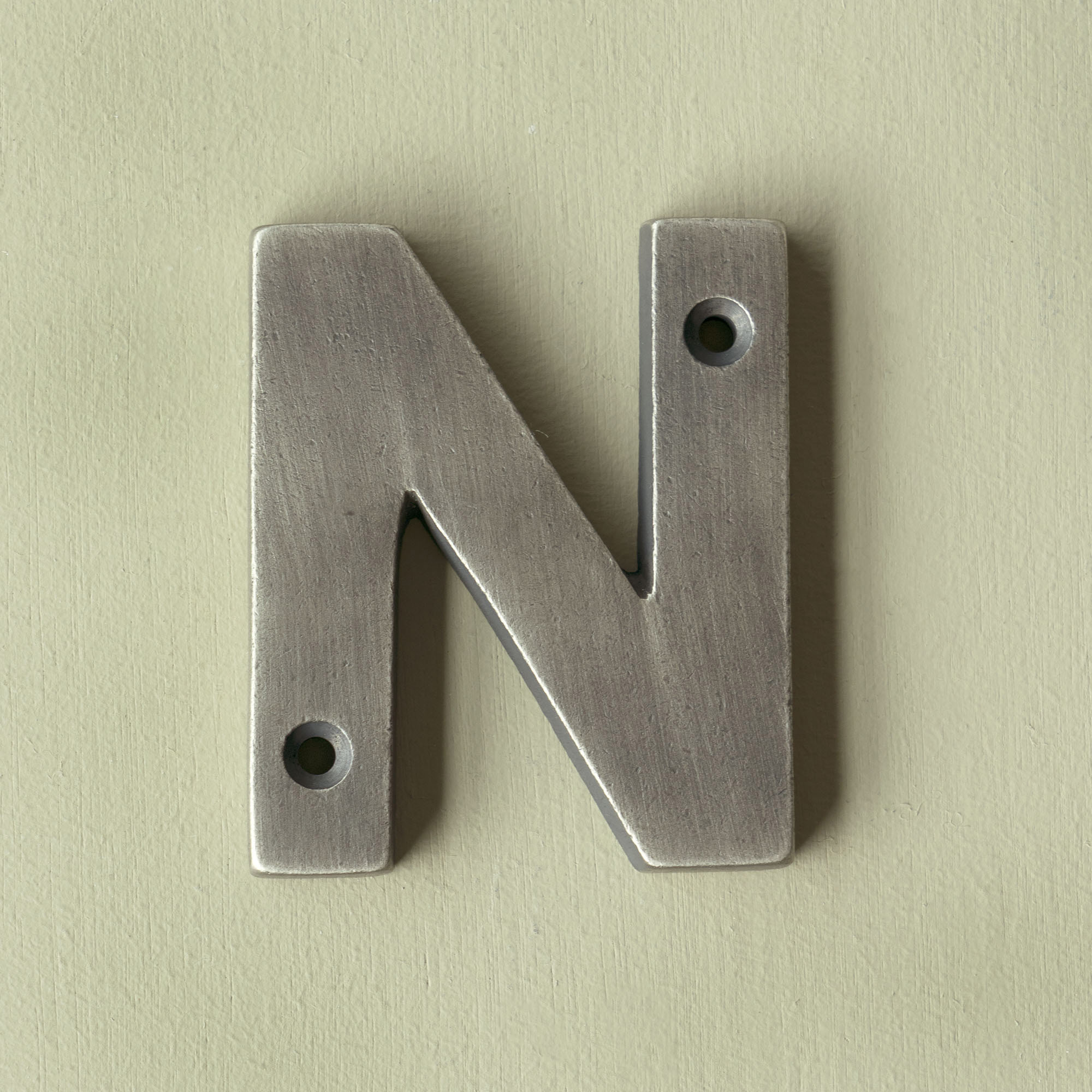 Antique Pewter House Door Letters for Front Door A - Z Grey Front Door ...