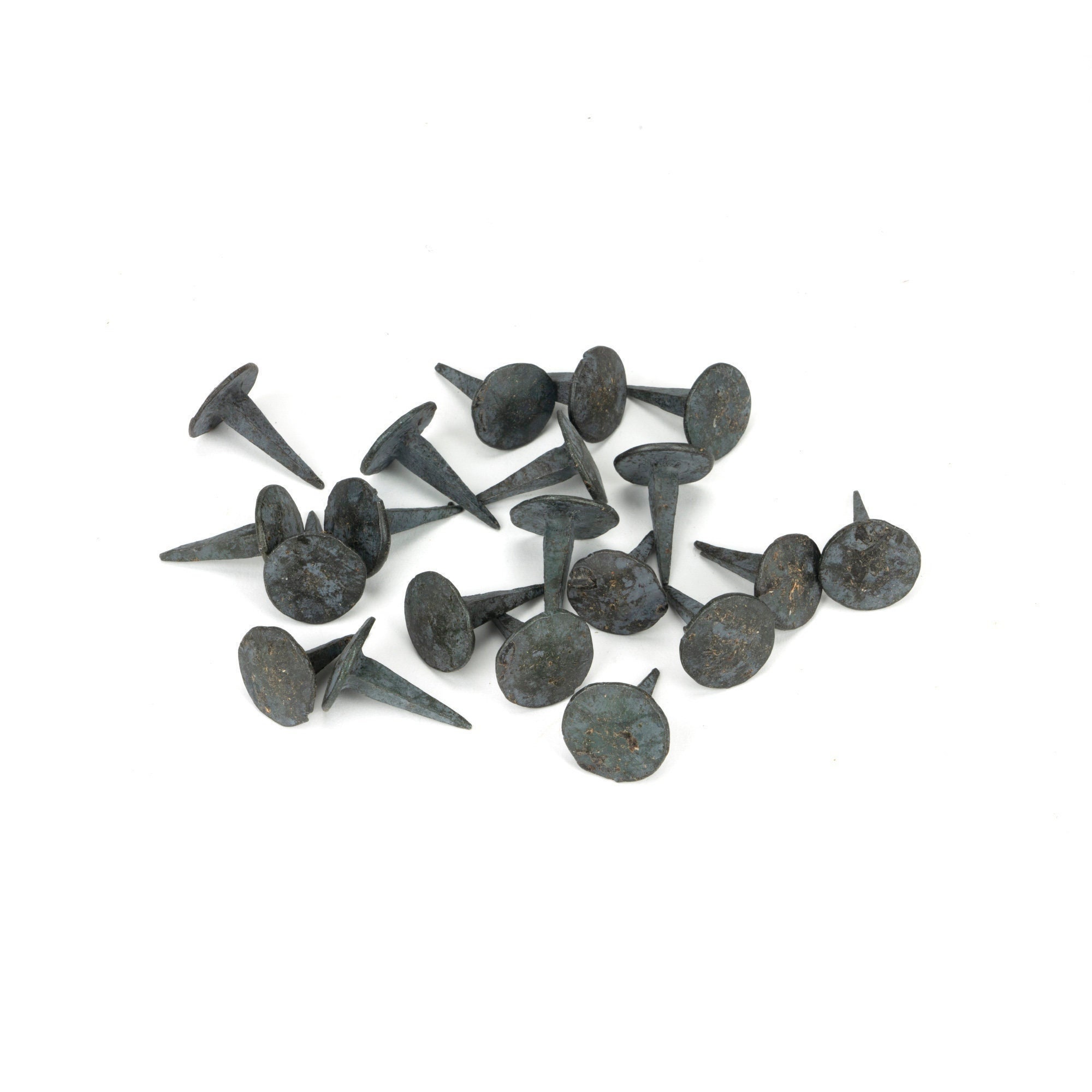 Packs of 20 1 Inch Hand Forged Steel Rose Head Nails Clavos - Etsy UK