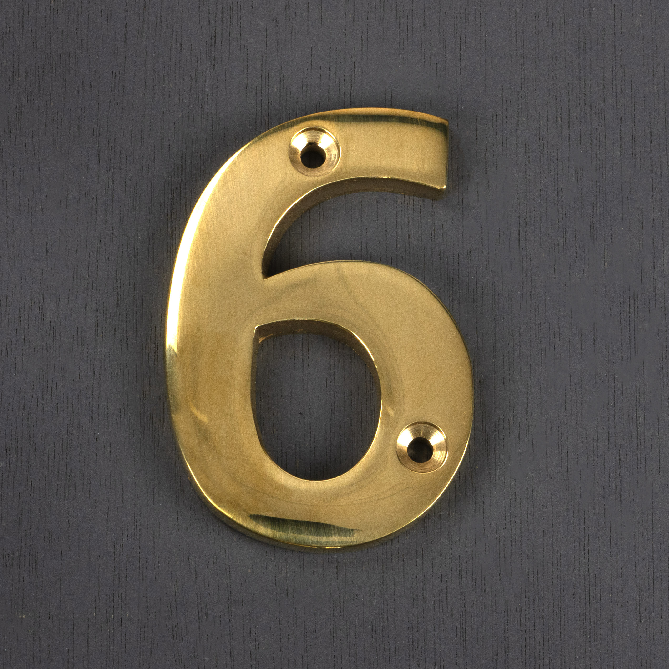 Polished Brass Door Numbers for Front Door 0 9 - Etsy UK